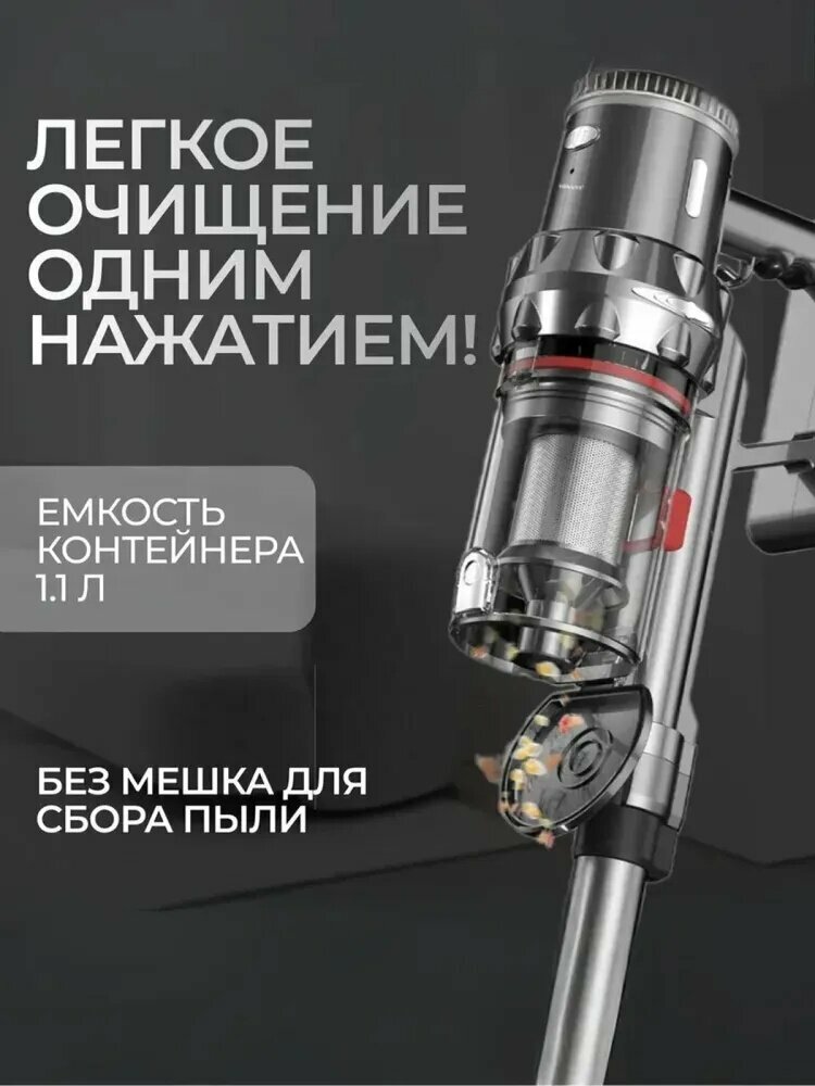 Вертикальный пылесос — фото 1