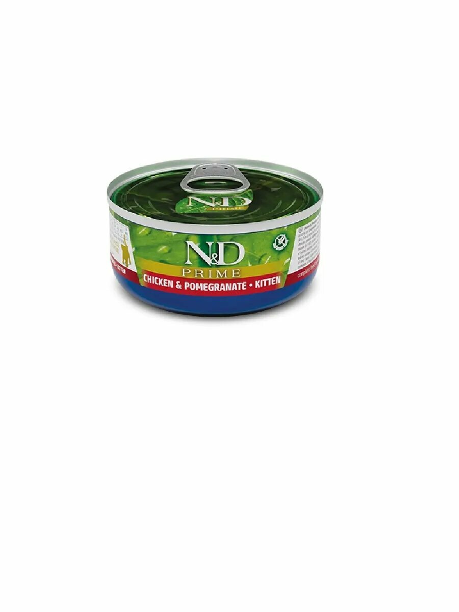 Фармина N&D Cat Prime курица и гранат котятам 70г