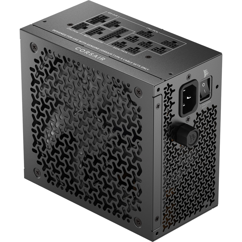Блок питания Corsair RM1000x SHIFT, RPS0222, 1000 Вт, 80+ Gold, ATX 3.1, PCIe 5.1, полностью модульный
