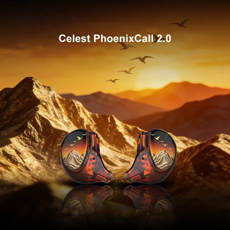Celest PhoenixCall II Blue-silver, 2DD+2BA+2FPD — фото 1