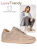 Кеды Love Trendy, полнота F, размер 38, бежевый