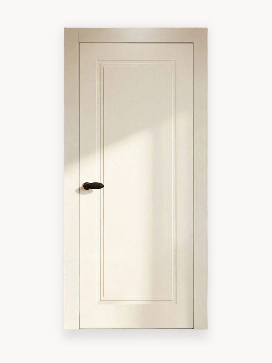 Дверь межкомнатная кальма, полотно ДГ-1, 70х200 см, эмаль айвори