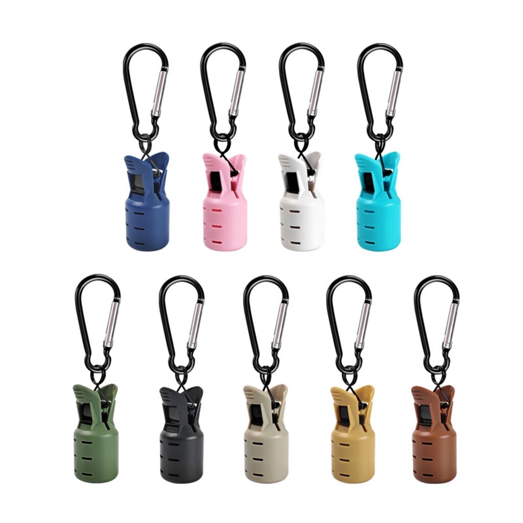 9 шт./компл. Мормышки Для Кальмаров, Защита Для Приманок, Практичная Крышка Для Крючка Для Мормышек Для Кальмаров С Карабином Для Рыболовных Приманок, Приманки, Крюковые Снасти