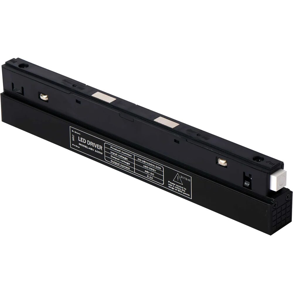 Neylight Блок питания в магнитный трек NL20-CH48V-100W-B