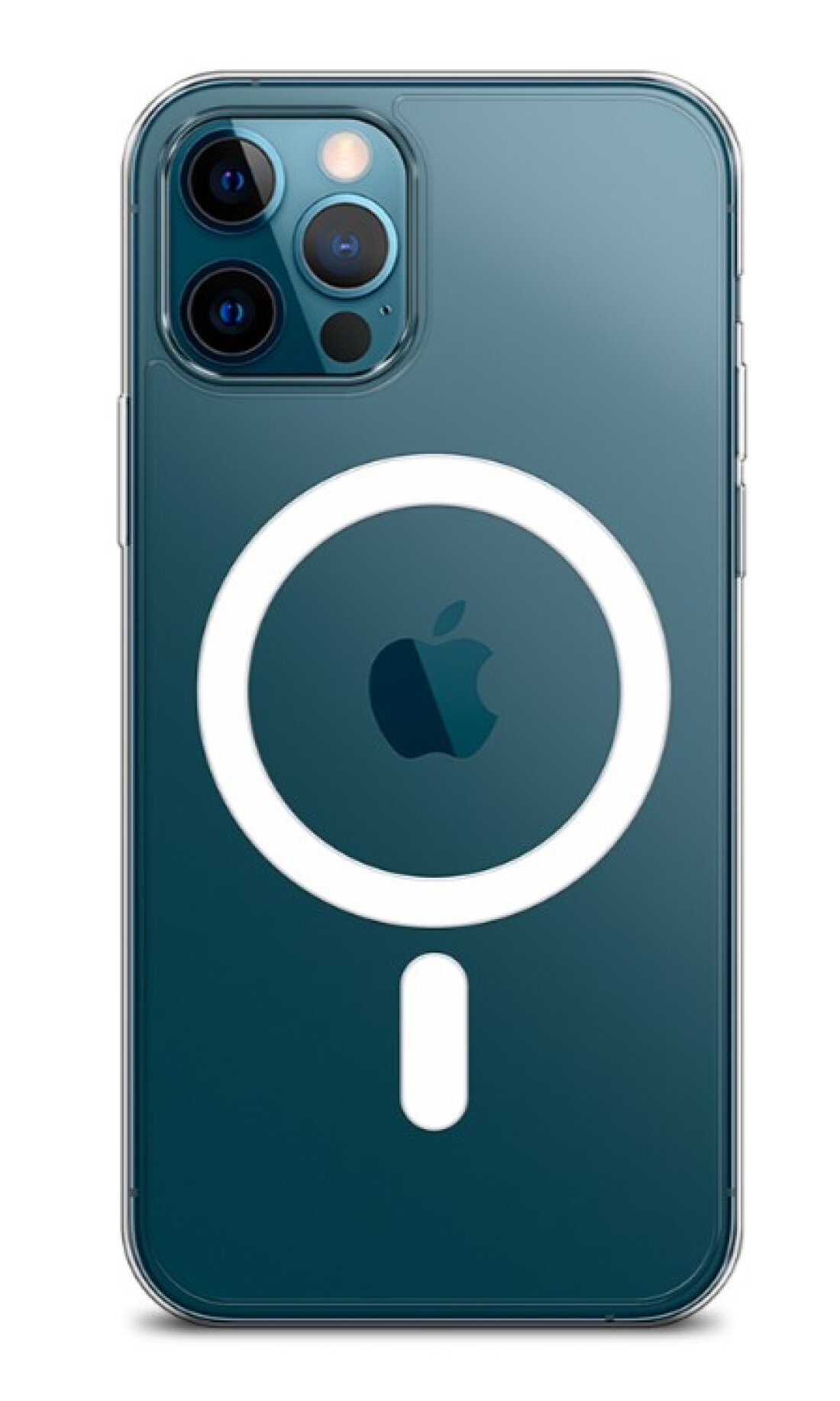 Чехол силиконовый для iPhone 12 (6.1)/12 PRO (6.1), Магнитный (MagSafe), X-CASE, прозрачный