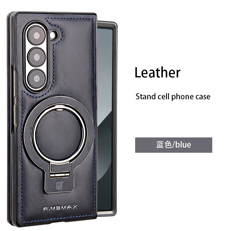 Подходит для Samsung Galaxy Z Fold5 / Самсунг Z Fold 5 Чехол для смартфона, подставка, soft touch,360° Полная защита, кобура, поликарбонат (PC), MagSafe, защита камеры, ударопрочный, усиленные углы