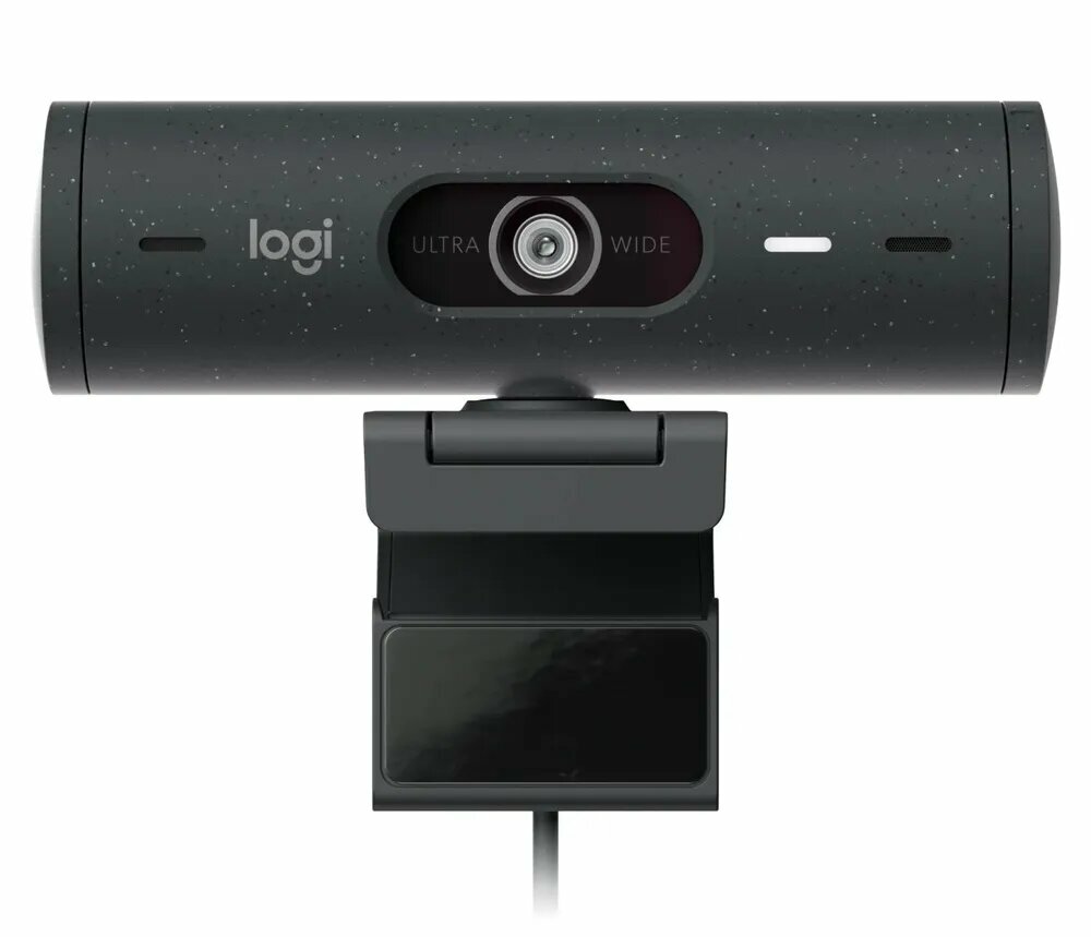 Logitech Web-камера с микрофоном BRIO 500 FULL HD, черный