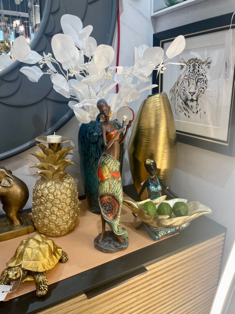 Статуэтка Африканка Casaentera CE09-LG-47815 h380