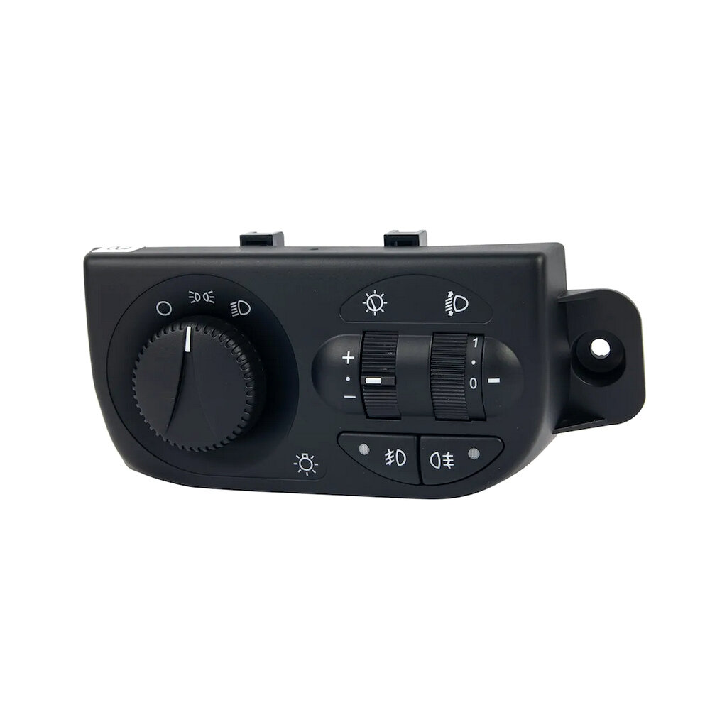 Блок управления светом (модуль светотехники) с кнопкой включения ПТФ для Лада Приора (комплектация Люкс)