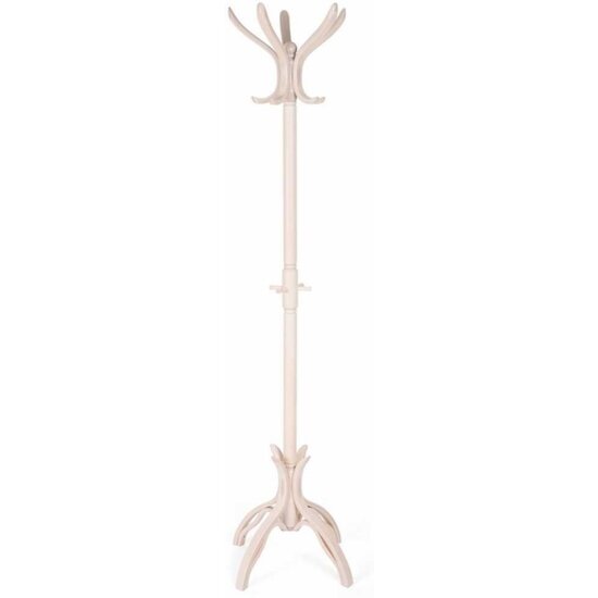 Вешалка напольная Мебелик В 12Н Белый ясень