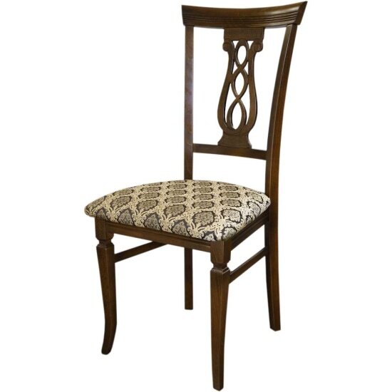 Стул Мебелик Агнесс орех/Маркус венге