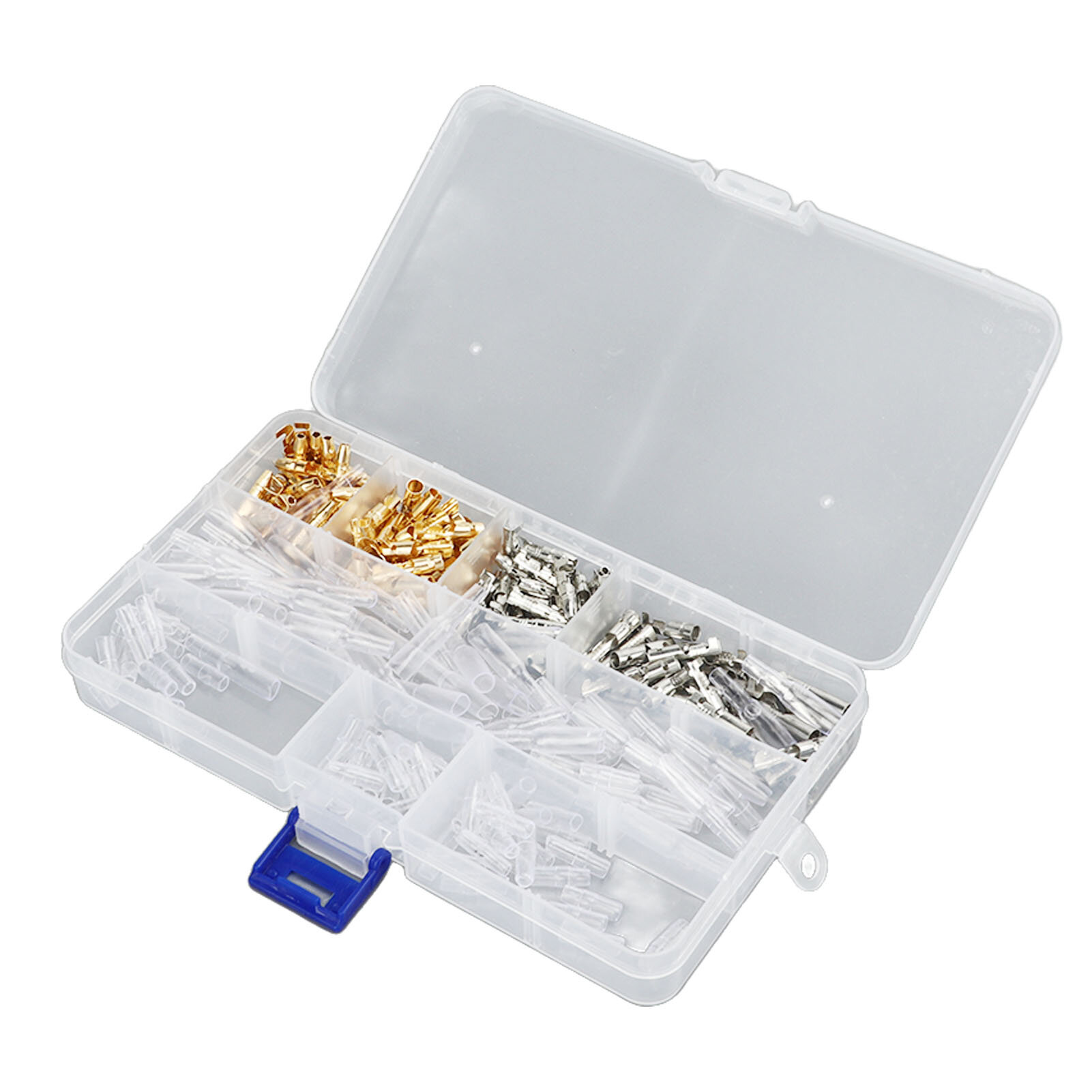 240 шт. обжимных клемм типа «папа-мама» с изолирующей оболочкой, холоднопрессованные клеммы для проводов