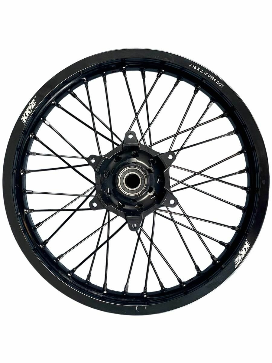 Диск KKE в сборе R18 для мотоцикла, черный