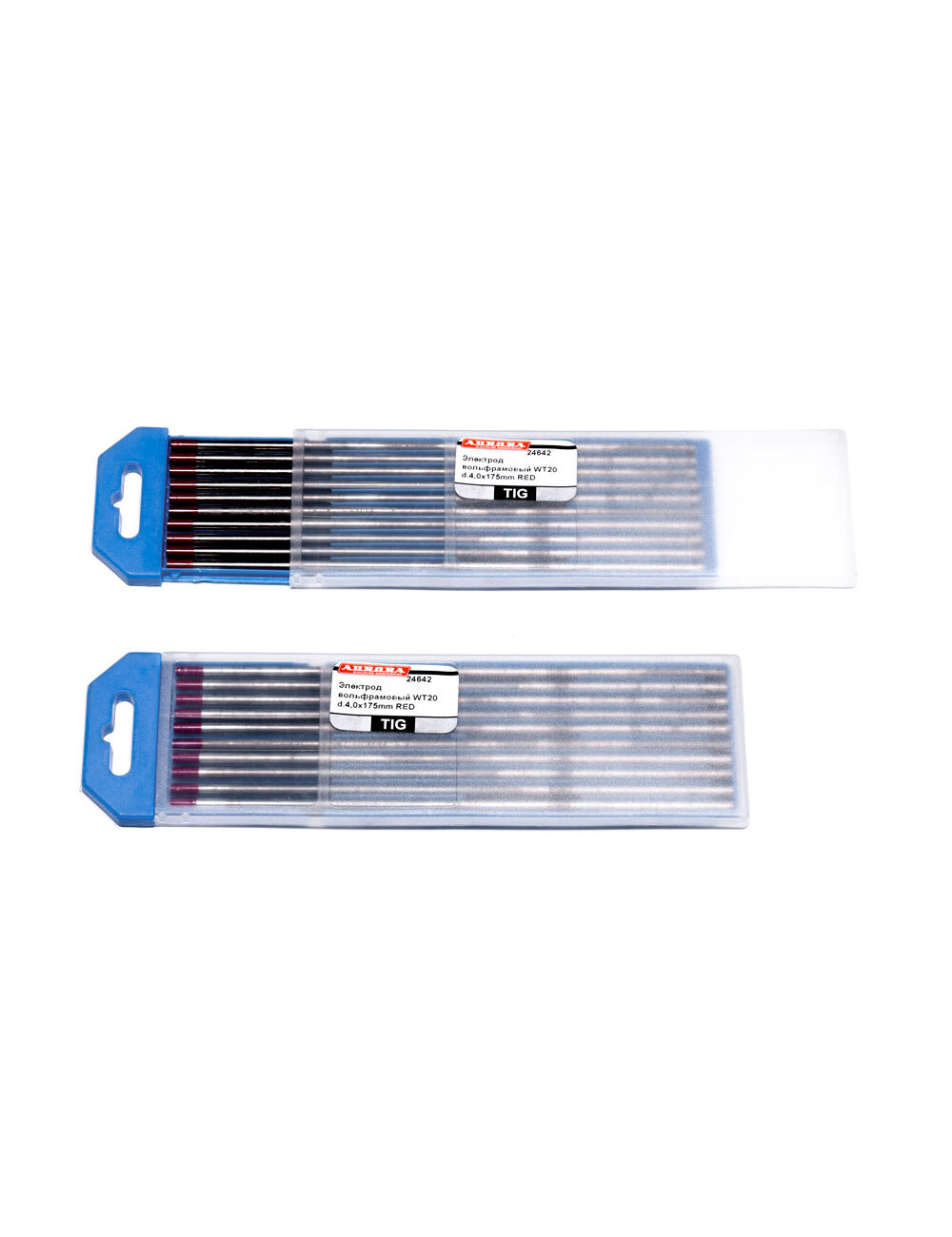 Электрод вольфрамовый Aurora WT-20 d.4.0x175мм RED (пенал 10 шт.)