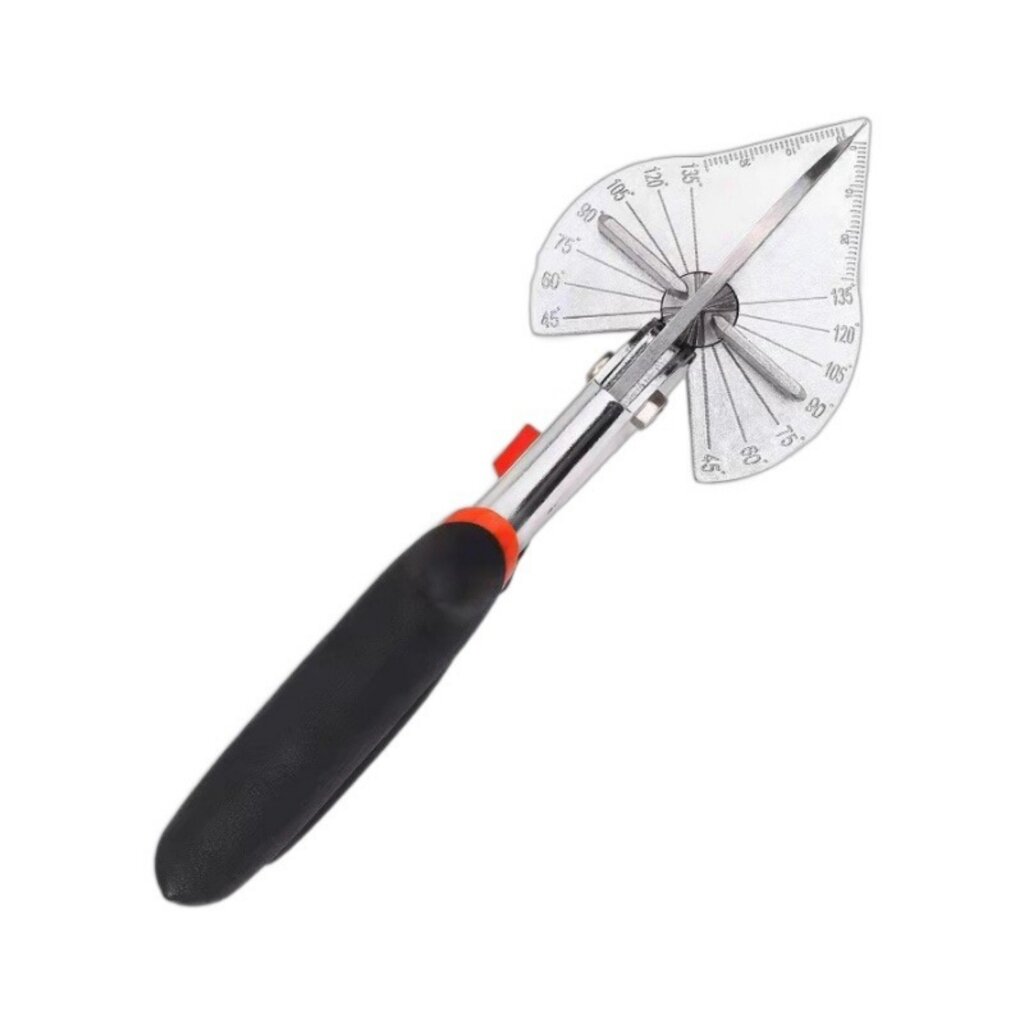 Регулируемые под углом 45 °-135 ° Торцовочные ножницы для точной резки ПВХ-труб Инструмент для проектов из мягкой древесины