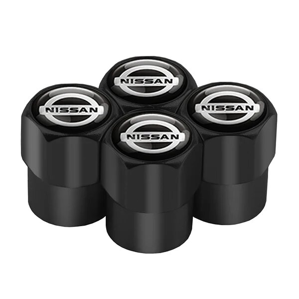 4 шт. колпачки Nissan Nismo Black для колес