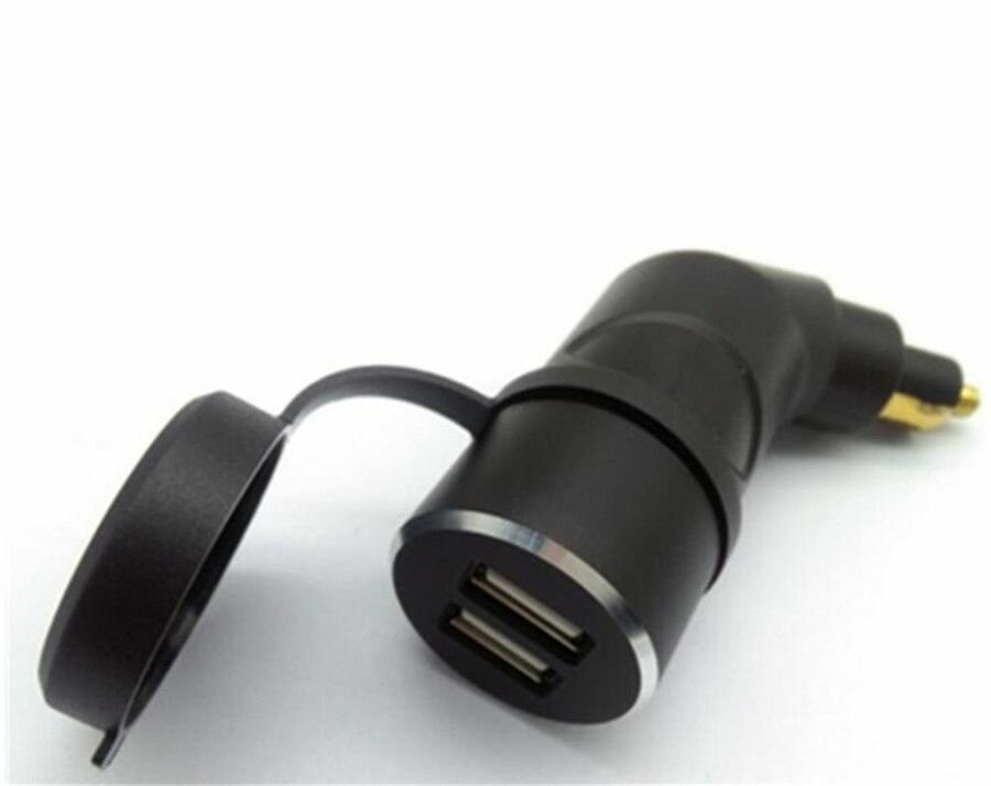 Розетка для мотоциклетной зажигалки 5V 3.3A Портативный двойной USB цветной адаптер питания штекер для BMW BMW F 650/700/800 GS , R 1200 GS