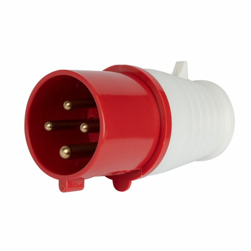 Вилка силовая 32А 380В IP44