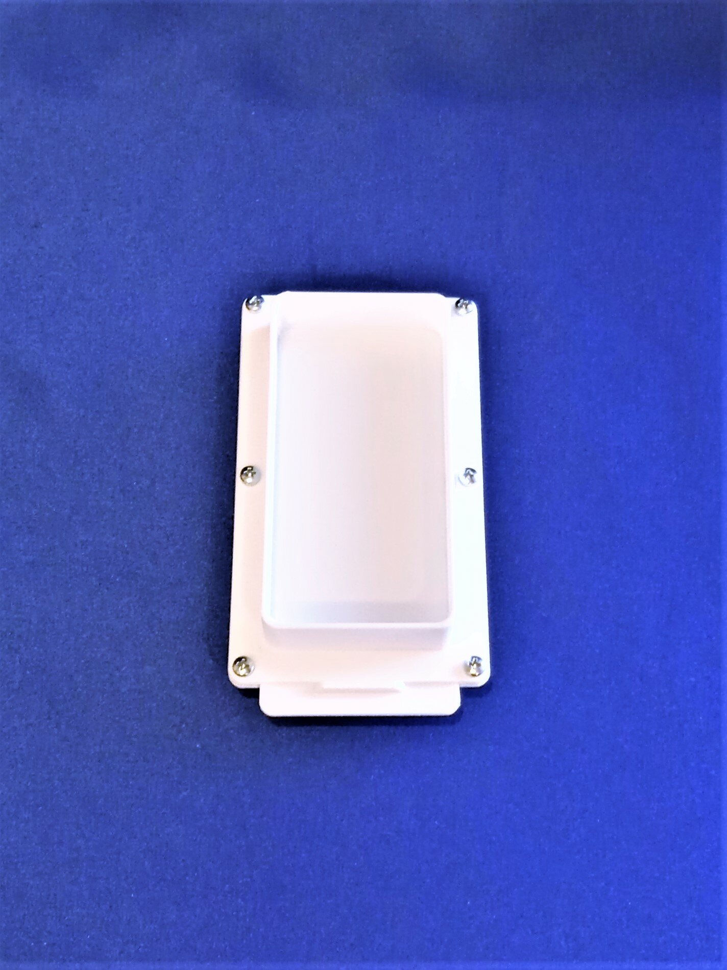 Шибер вентиляции фланцевый для прямоугольных воздуховодов 110х55 мм