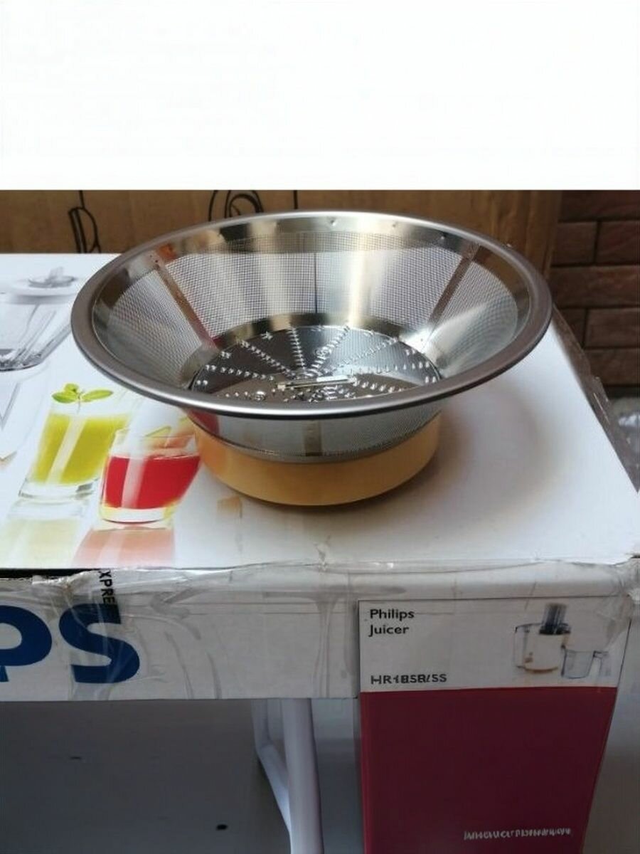 Комплект для блендера-соковыжималки Philips HR1858 HR1861 HR1866: Нож, фильтр-сетка пресса, ножи для смешивания