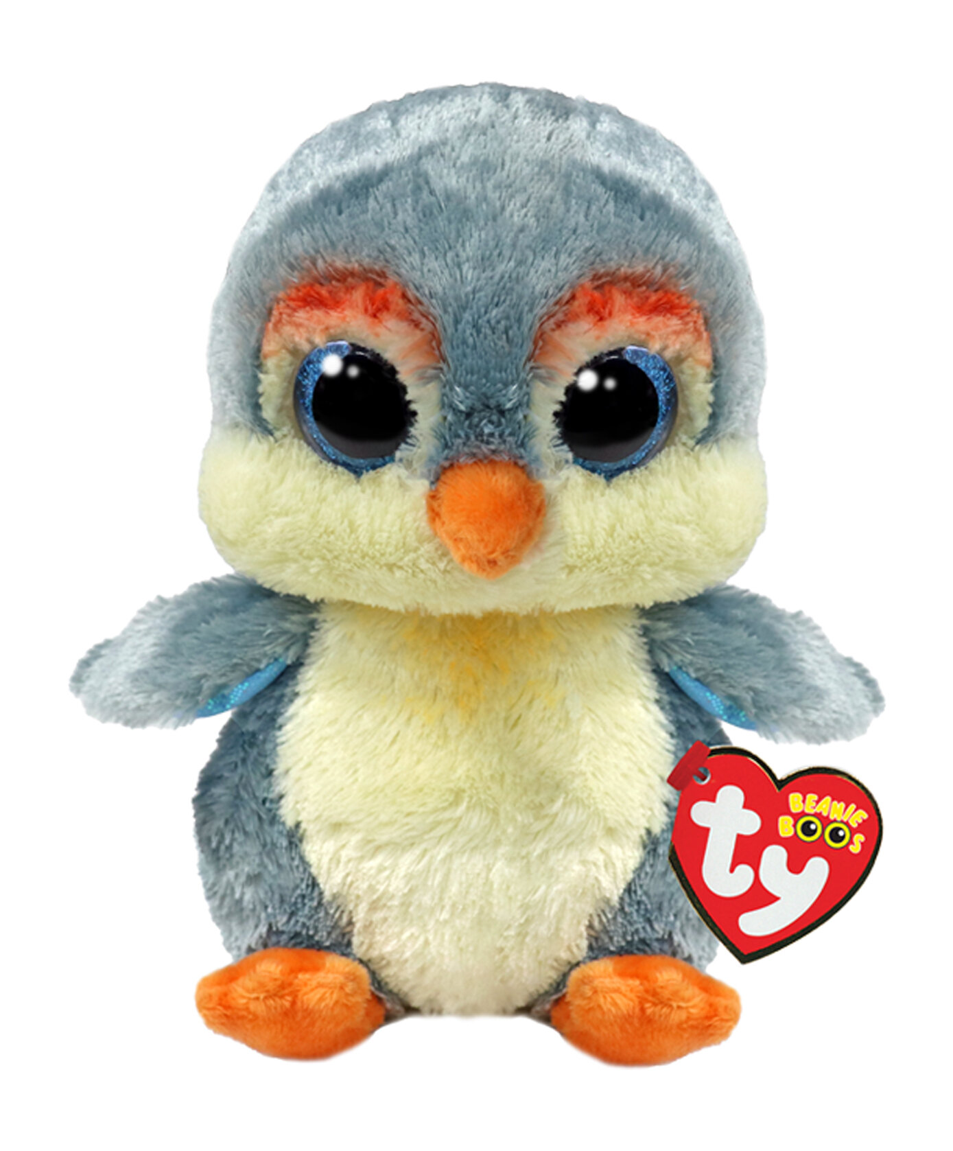 TY Мягкая игрушка Фишер пингвиненок, 15 см