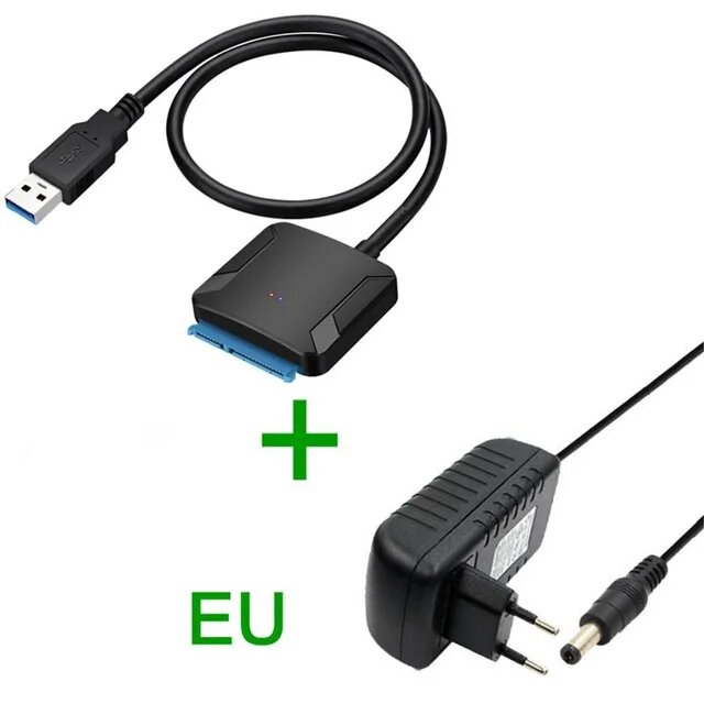 OLPAY USB 3.0 SATA кабель-конвертер 45 см 45 cm with EU