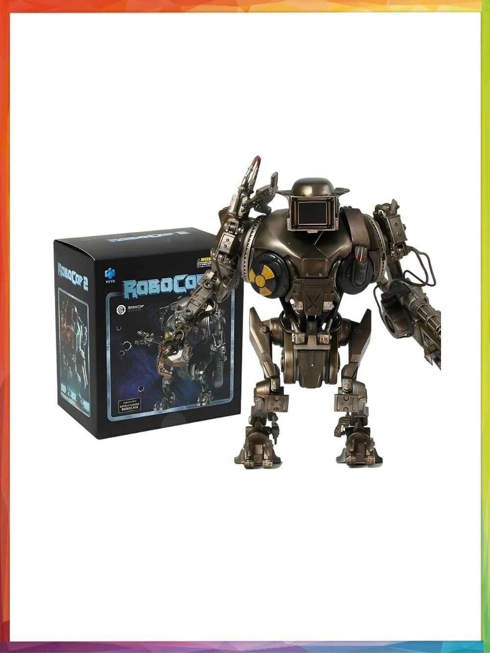 Hiya Toys ROBOCOP 2: RoboCain масштаб 1:18 5-дюймовая фигурка