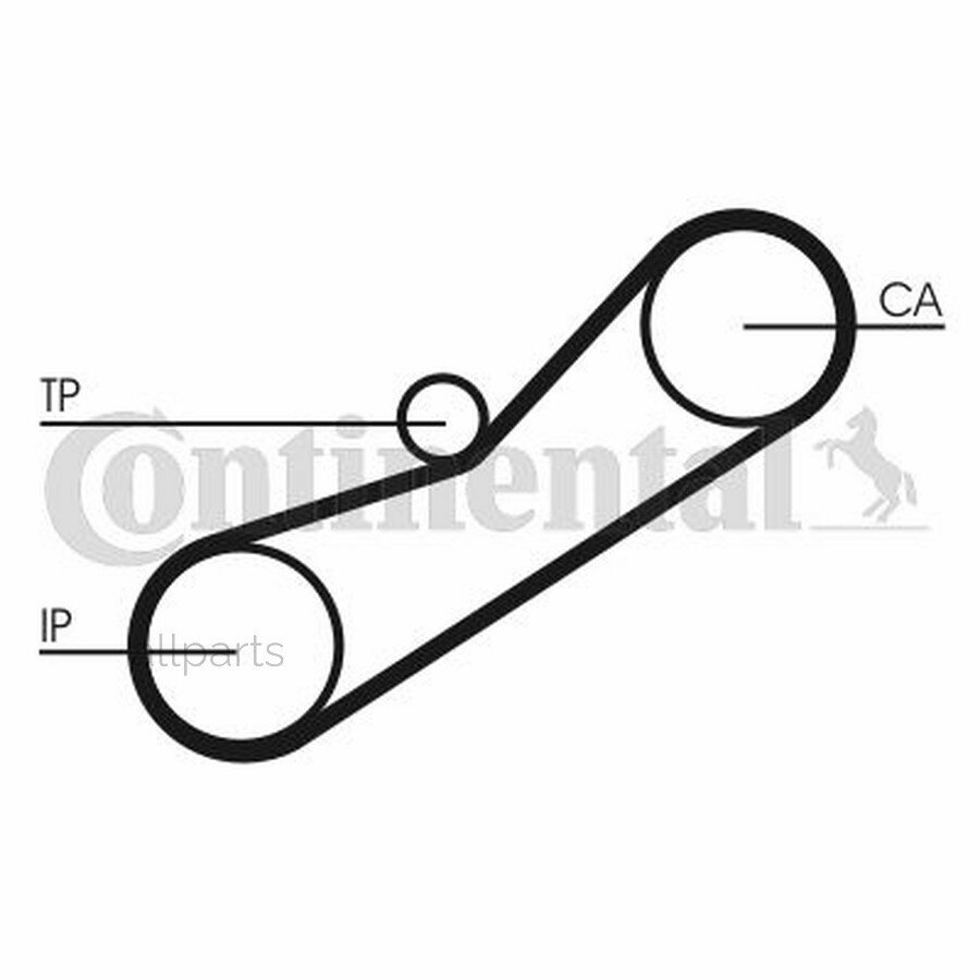 CONTINENTAL CT1042 Ремень ГРМ