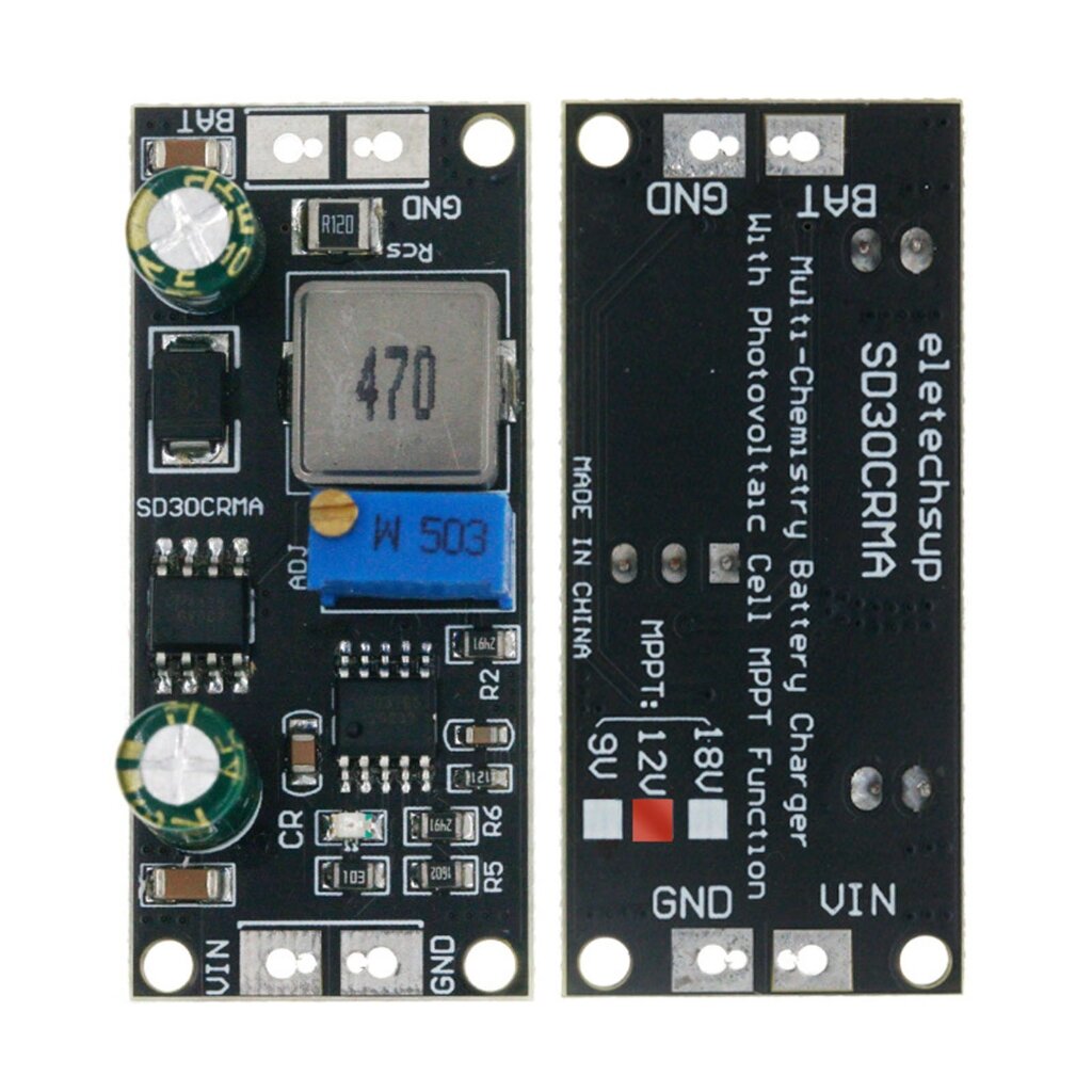 Контроллер заряда MPPT Интеллектуальный мониторинг зарядного устройства MPPT для солнечной энергетической системы