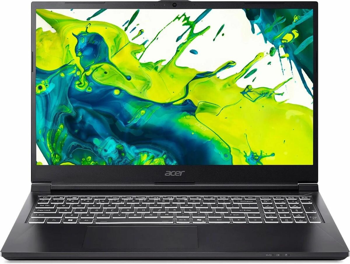 Ноутбук игровой Acer Aspire 7 A715-59G-51DK 15.6", IPS, Intel Core i5 13420H 2.1ГГц, 8-ядерный, 16ГБ DDR4, 512ГБ SSD, NVIDIA GeForce RTX 3050 для ноутбуков - 6 ГБ, без операционной системы, черный [ NH. QX6CD.003