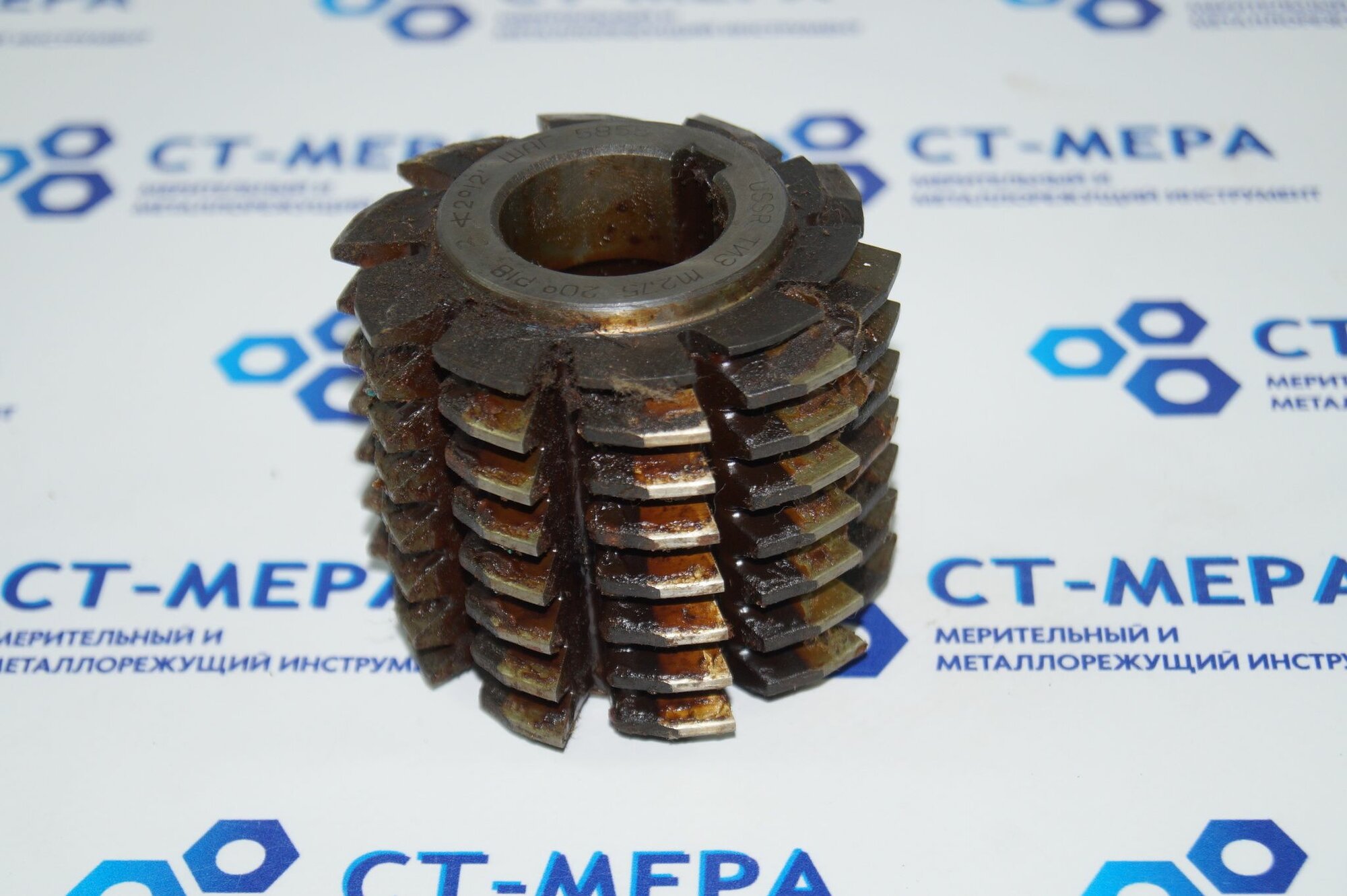 Фреза червячная модульная М2.75 20град. Р18 кл. В 2 12 (Р18 / Червячная модульная / 2,75 / В)