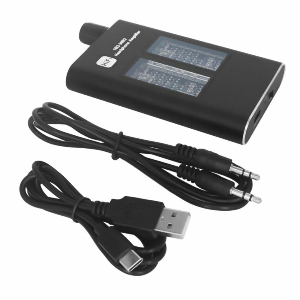 Компактный усилитель для наушников с регулировкой усиления и басов