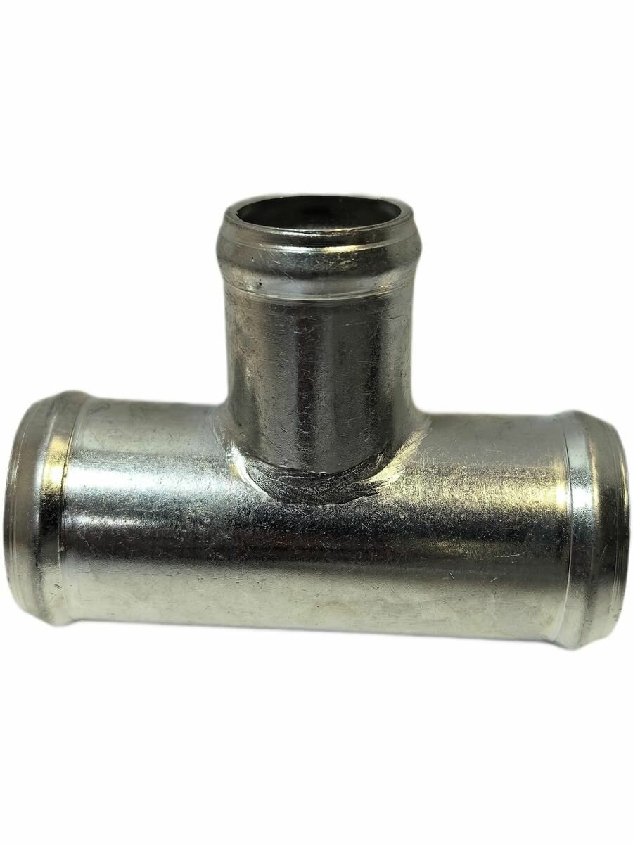 Тройник соединитель шланга D 18х16х18 мм металл (1 шт.)