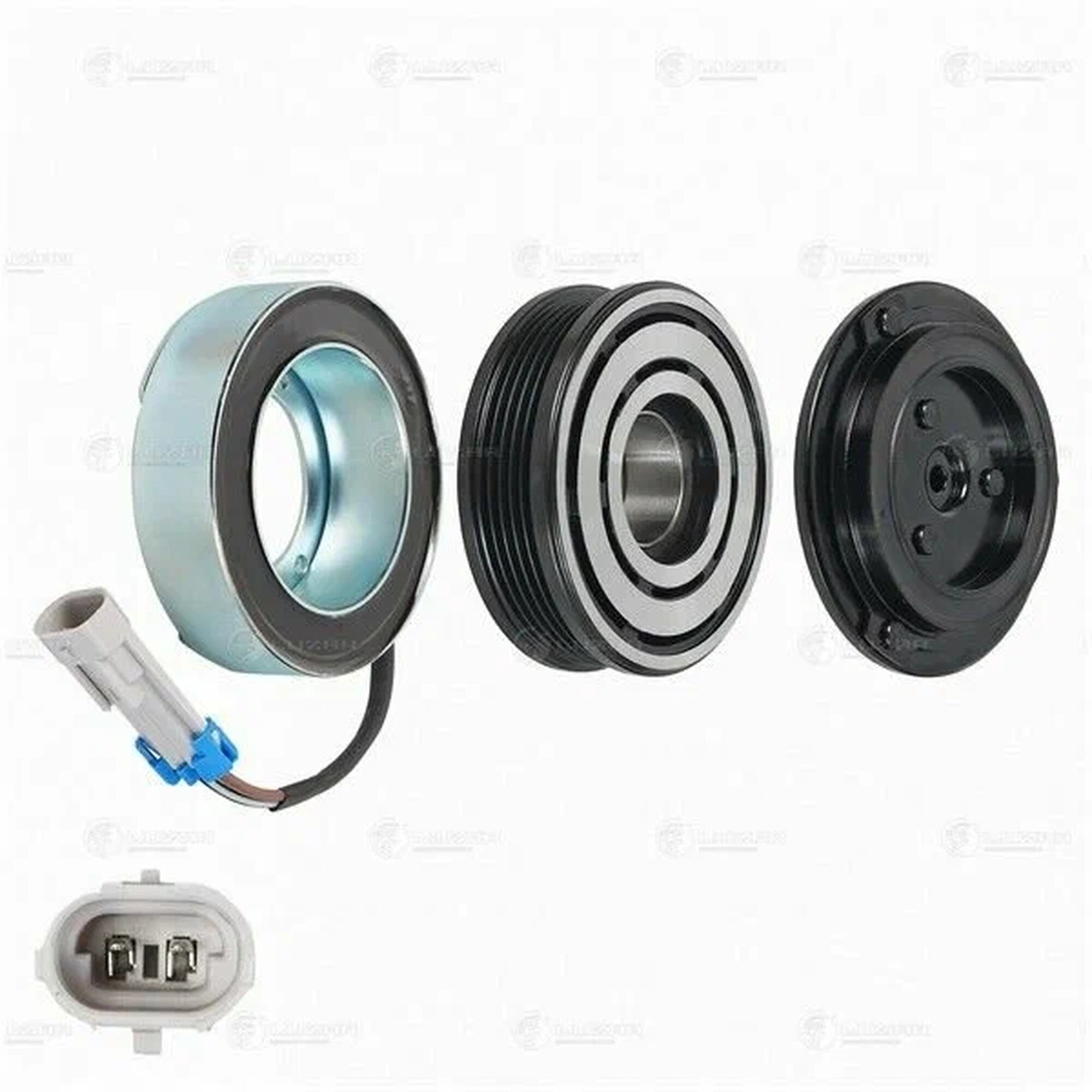 Муфта компрессора кондиционера Luzar LMAC2101 для Opel Astra H