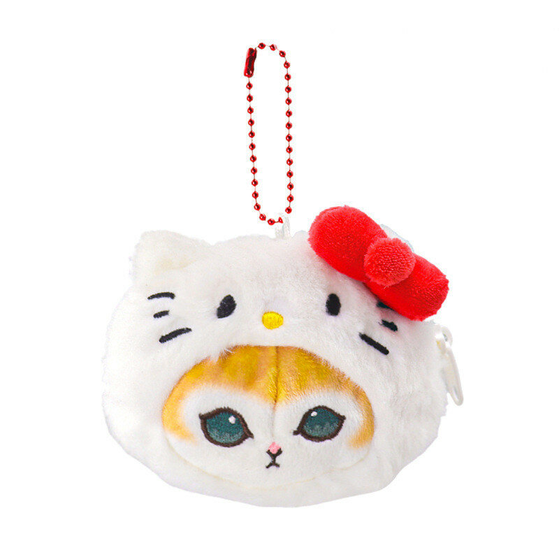 Мягкая плюшевая кошелек-акула с изображениями героев Санрио, высокое качество