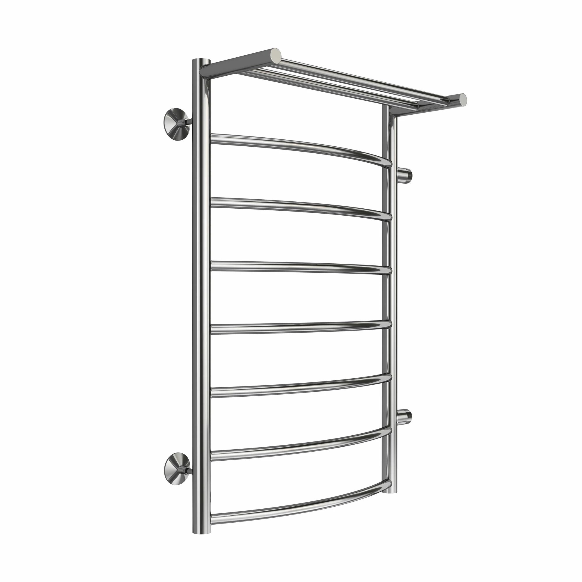 Классик с полкой П8 500х800 мм боковое подключение 500 Полотенцесушитель TERMINUS 4670078556769