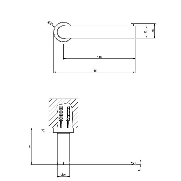 Бумагодержатель Gessi Emporio accessories 38849#149
