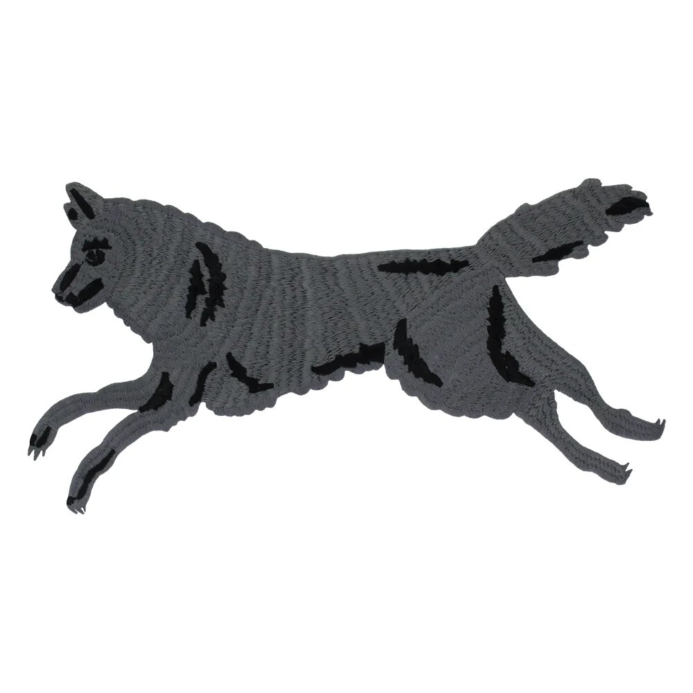 1 шт, крутые нашивки с леопардовым принтом и животными, расшитые блестками тигром, нашивки для шитья одежды, аппликация для одежды «сделай сам», A341 Черный, NO.15