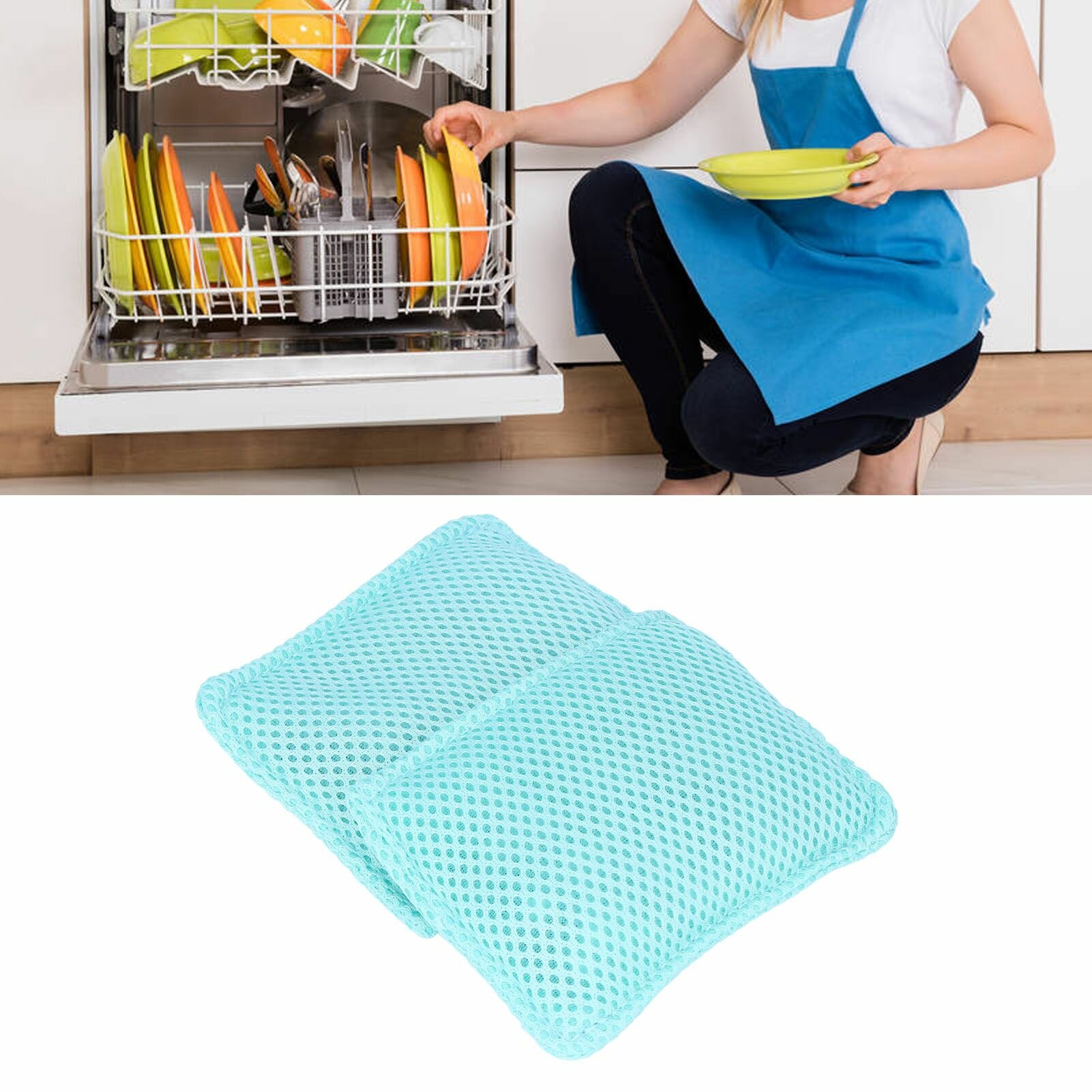 Шт. скребок для посуды, экологически чистый многоразовый тряпочный кухонный инструмент для чистки посуды для дома