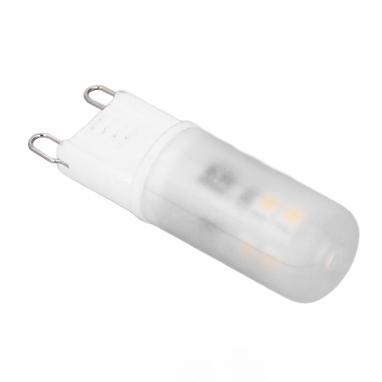 6 шт. G9 светодиодные лампы керамические 200LM G9 цокольные лампы для настенного светильника замена люстры 2 Вт 20 Вт галогенный эквивалент 220 В теплый свет