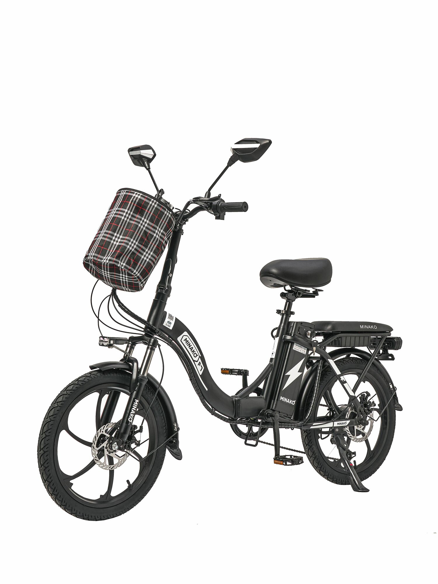 Электровелосипед Minako F7 240W, 48V/10AH