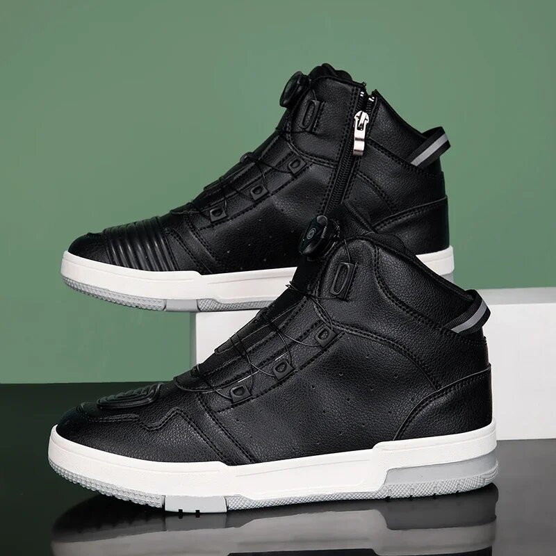 Мотоботы Для Мужчин И Женщин, Нескользящие, Летние, Для Езды На Мотоцикле, 45, Черный, black