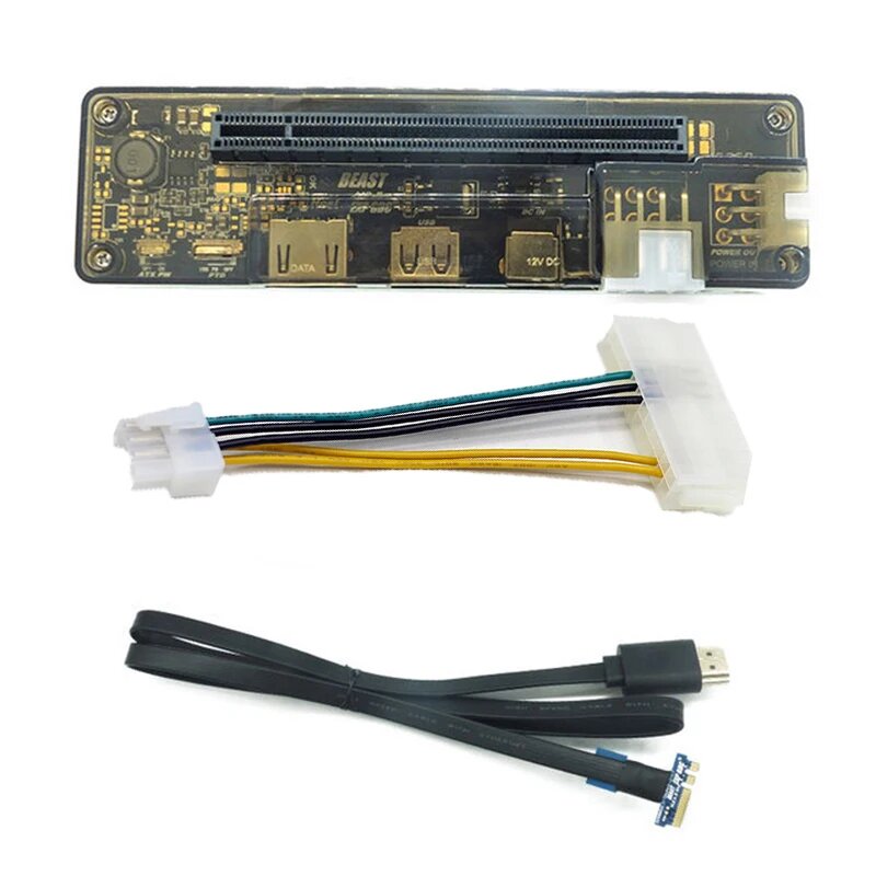 Maerknon Док-станция для видеокарты Mini PCI-E NGFF
