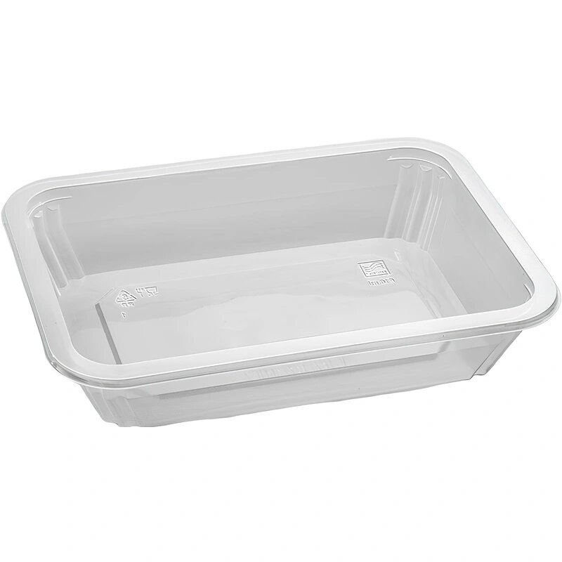 Контейнер ПП под запайку К-187х137х36мм, ПРУ стандарт прозрачный,400шт/упак