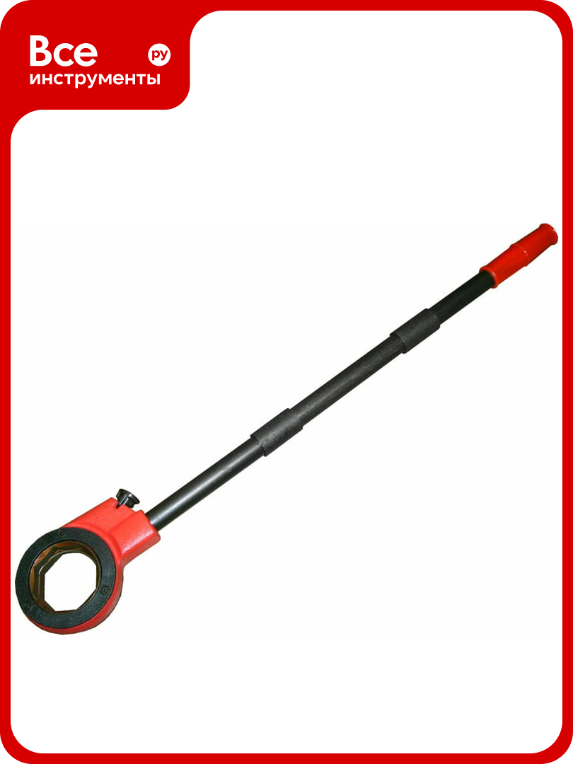 Трещотка для клуппа с рукояткой SKRAB MAXI 33933, из трех секций