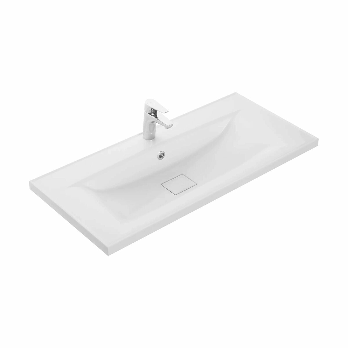 Раковина Акватон Айрис 100 1A73273KAG010 белая