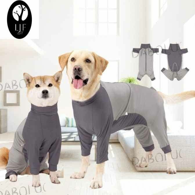 Домашняя одежда для собак, защищающая от линьки, на молнии , ljf