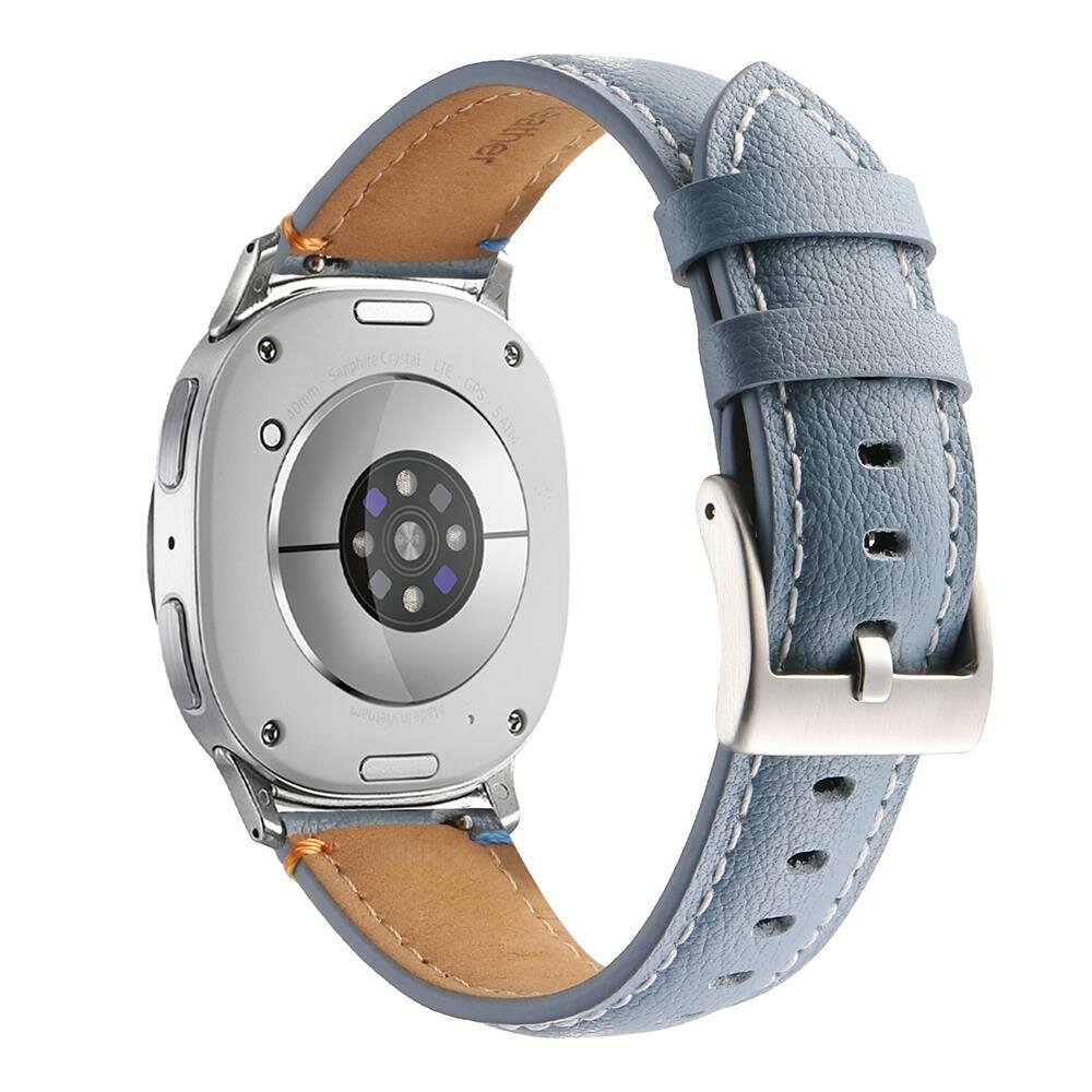 Подходит Для SAMSUNG Galaxy Watch 8 40MM 44MM/8Classic 46MM, Кожаный Ремешок Для Часов С Заостренным Хвостом И Классической Пряжкой