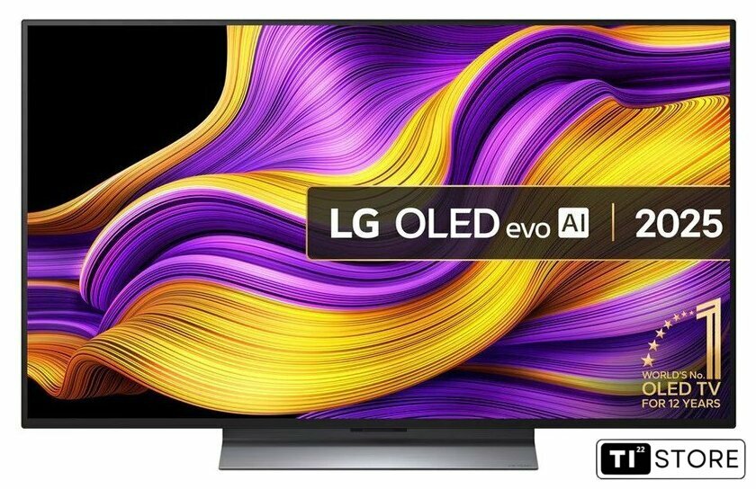 Телевизор LG OLED evo AI G5 OLED48G56LS 2024, 48", 4K UltraHD, Smart TV, webOS 24, Wi-Fi, Bluetooth, AI Chatbot, Alpha11