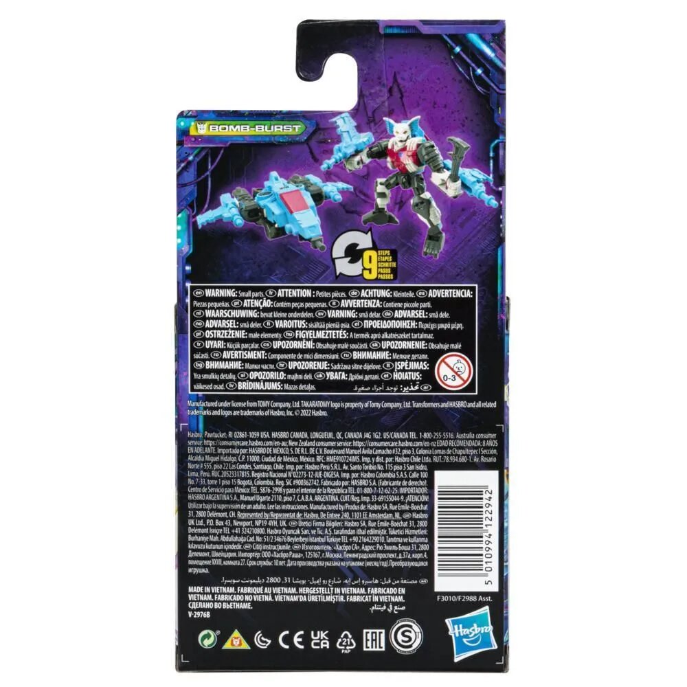 Трансформеры игрушки Hasbro Transformers Generations Legacy Core Class Bomb-Burst (8.9cm) F3010.